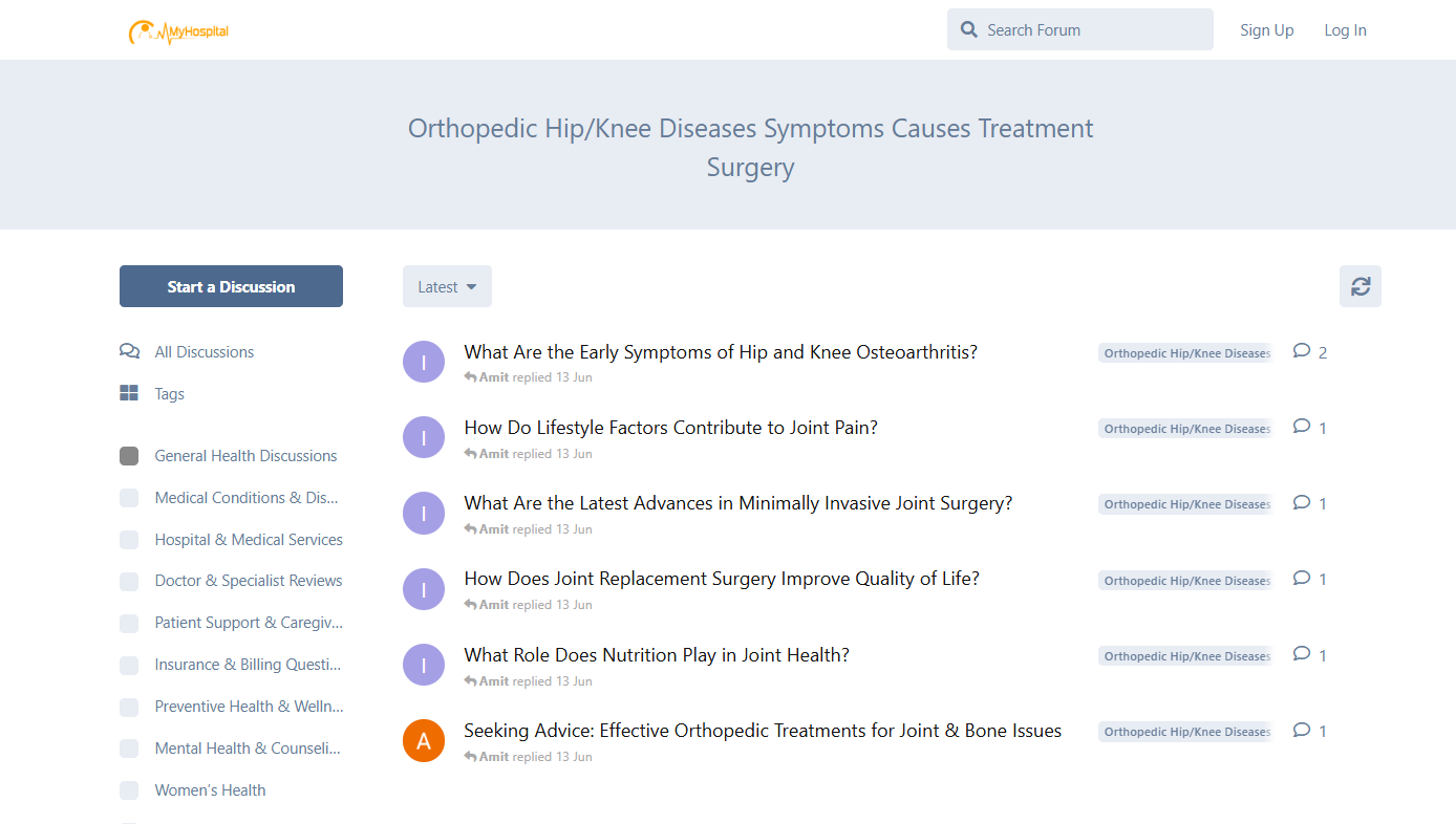 A Comprehensive Guide to Orthopedic Hip/Knee Diseases Symptoms Causes ...