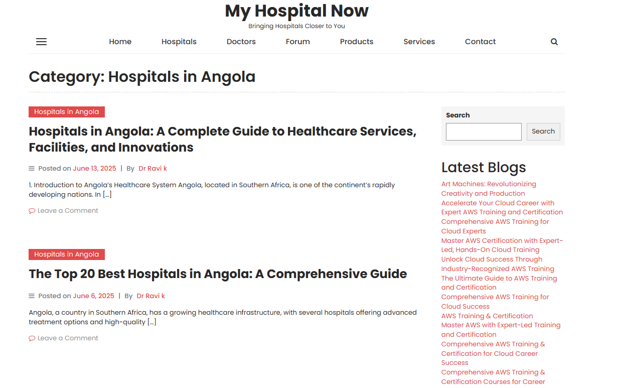A Comprehensive Guide to Hospitals in Angola | MyHospitalNow - Best ...