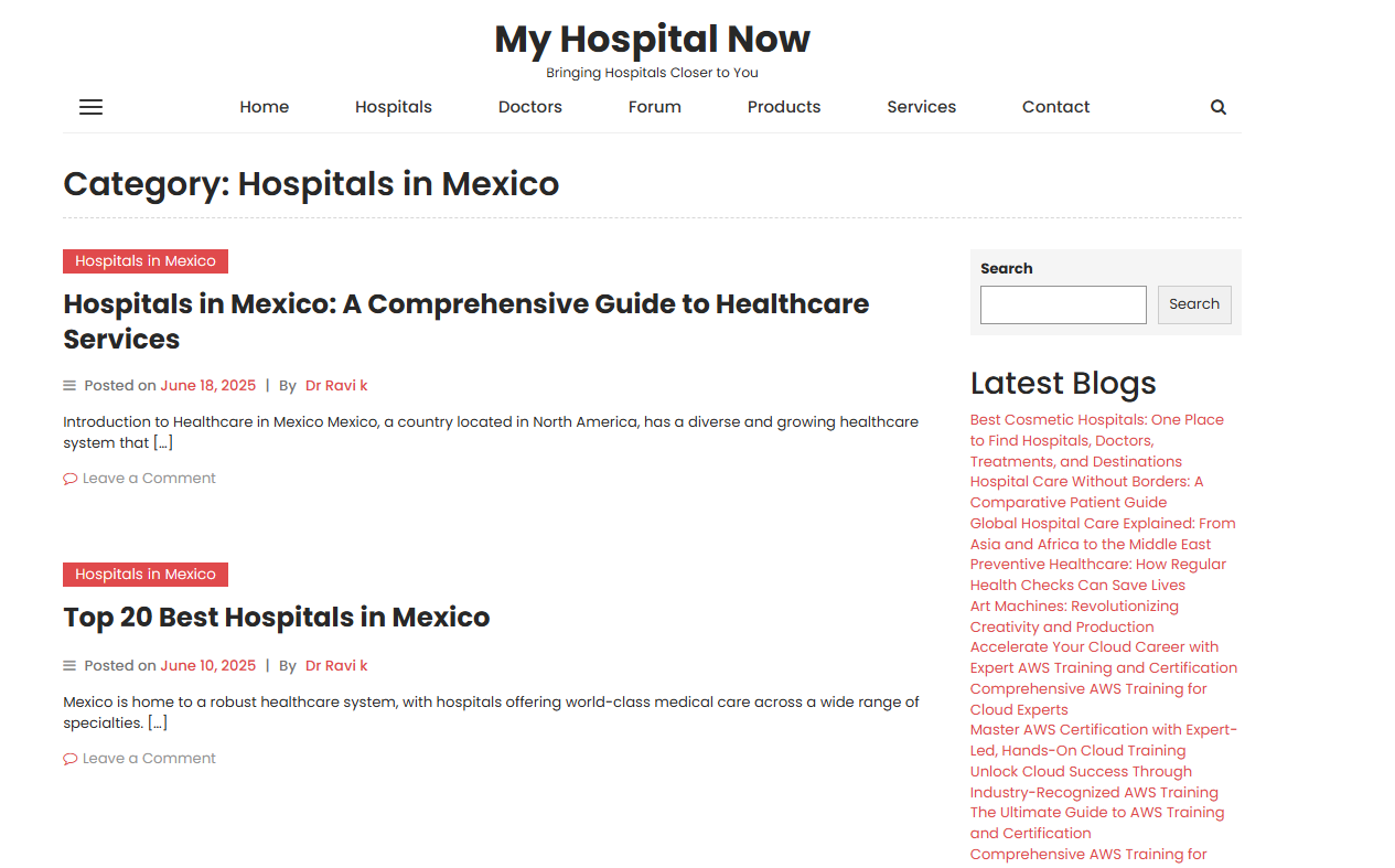 A Comprehensive Guide to Hospitals in Mexico | MyHospitalNow - Best ...