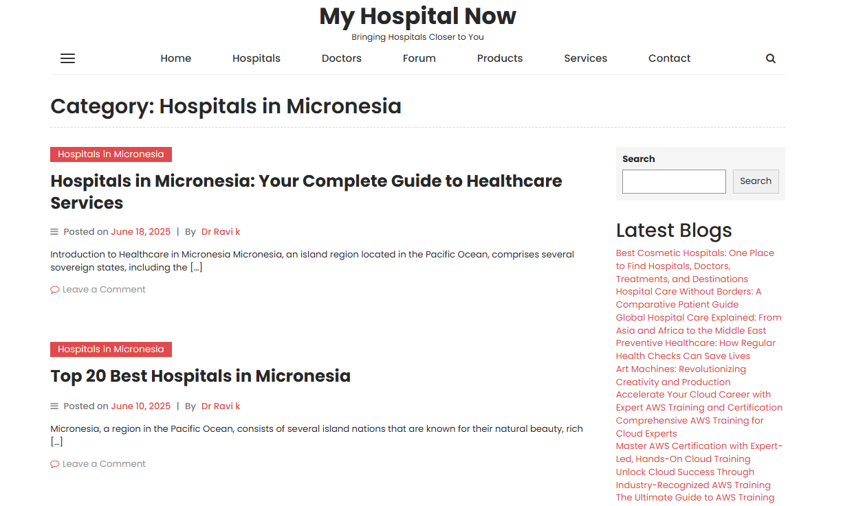 A Comprehensive Guide to Hospitals in Micronesia | MyHospitalNow - Best ...
