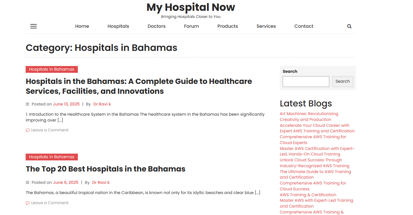 A Comprehensive Guide to Hospitals in Bahamas | MyHospitalNow - Best ...