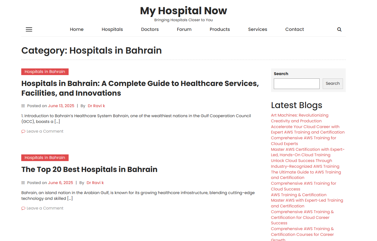 A Comprehensive Guide to Hospitals in Bahrain | MyHospitalNow - Best ...