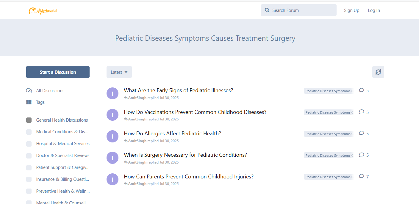 A Comprehensive Guide to Pediatric Diseases Symptoms Causes Treatment ...