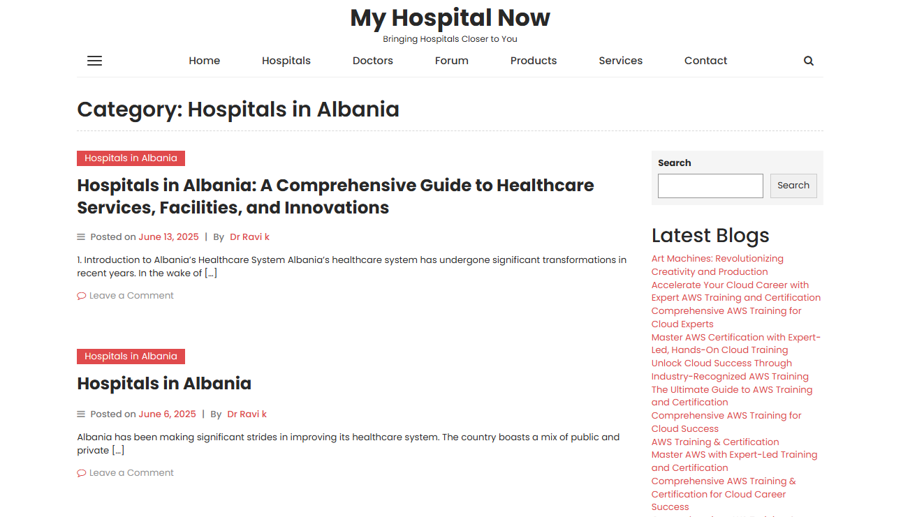 A Comprehensive Guide to Hospitals in Albania | MyHospitalNow - Best ...
