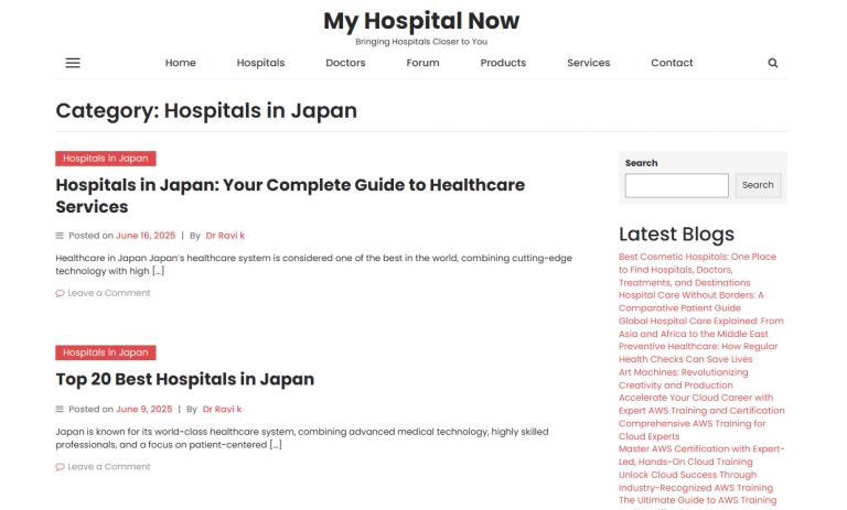 A Comprehensive Guide to Hospitals in Japan | MyHospitalNow - Best ...