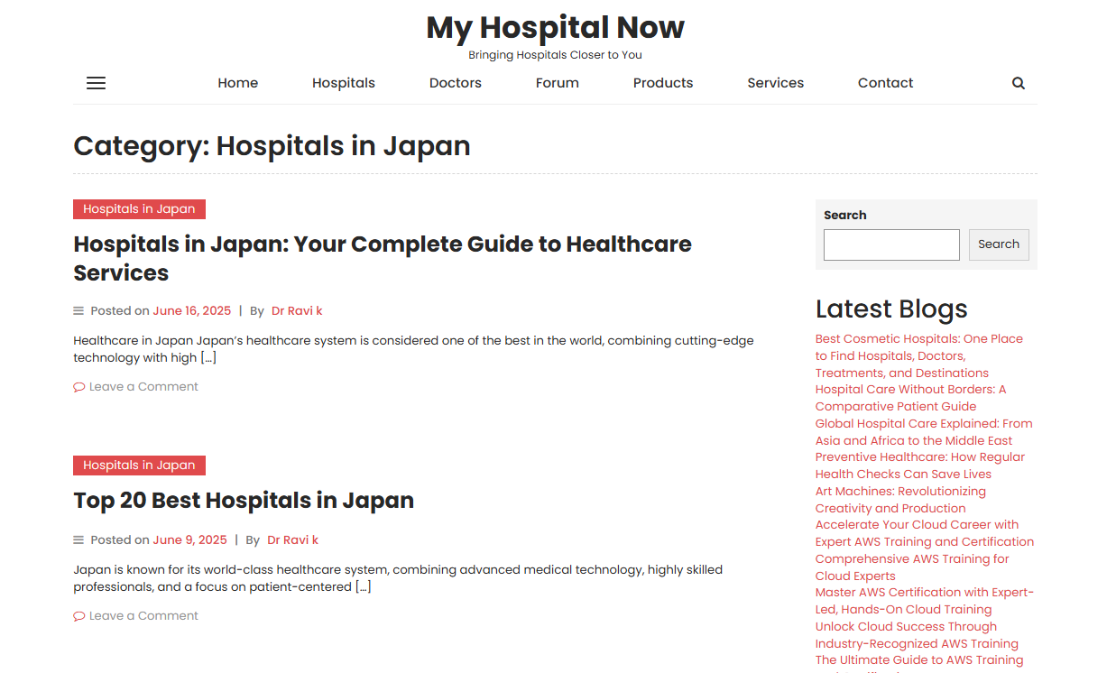 A Comprehensive Guide to Hospitals in Japan | MyHospitalNow - Best ...